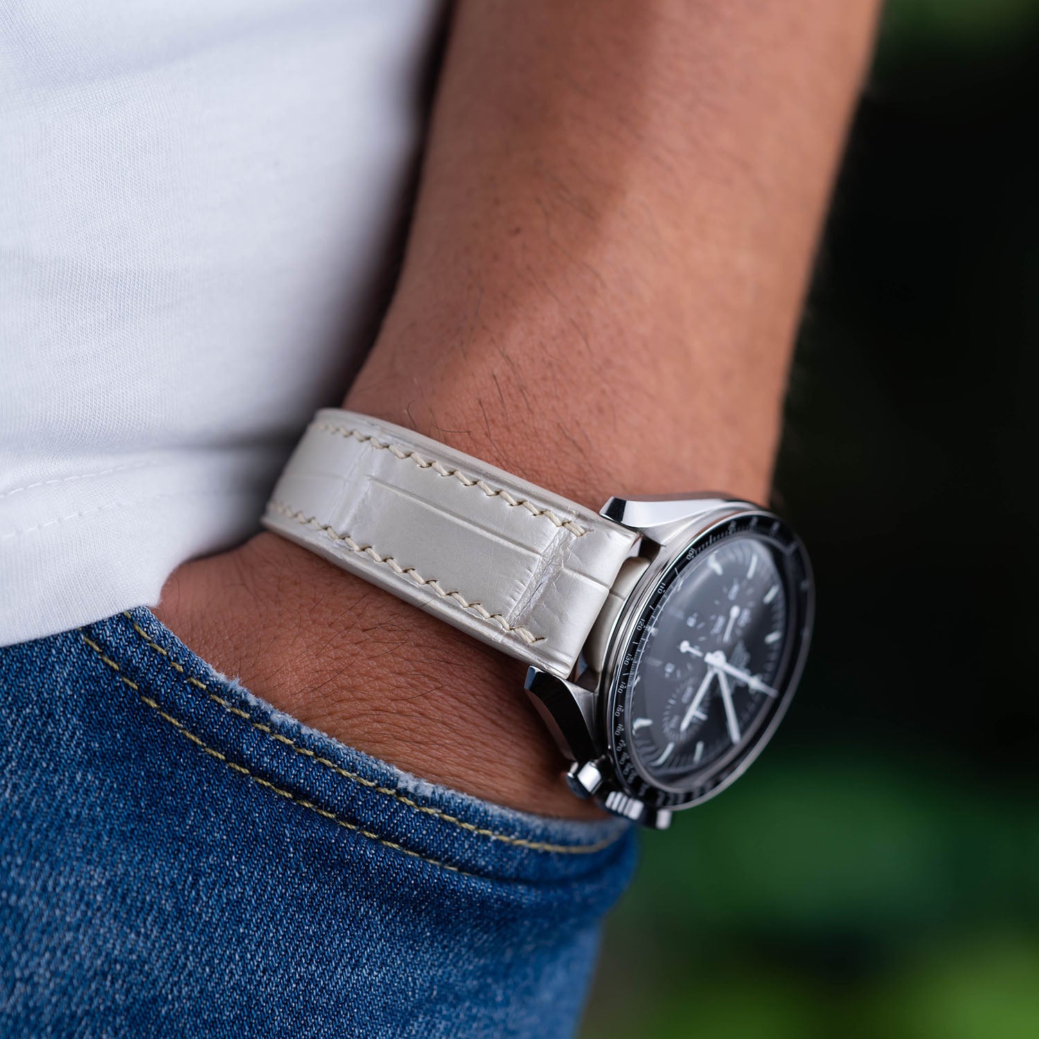 Himalaya White Watch Straps