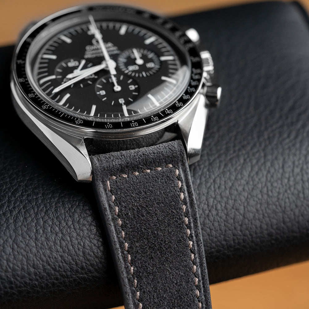 Calf & Goat Box Stitch Watch Straps