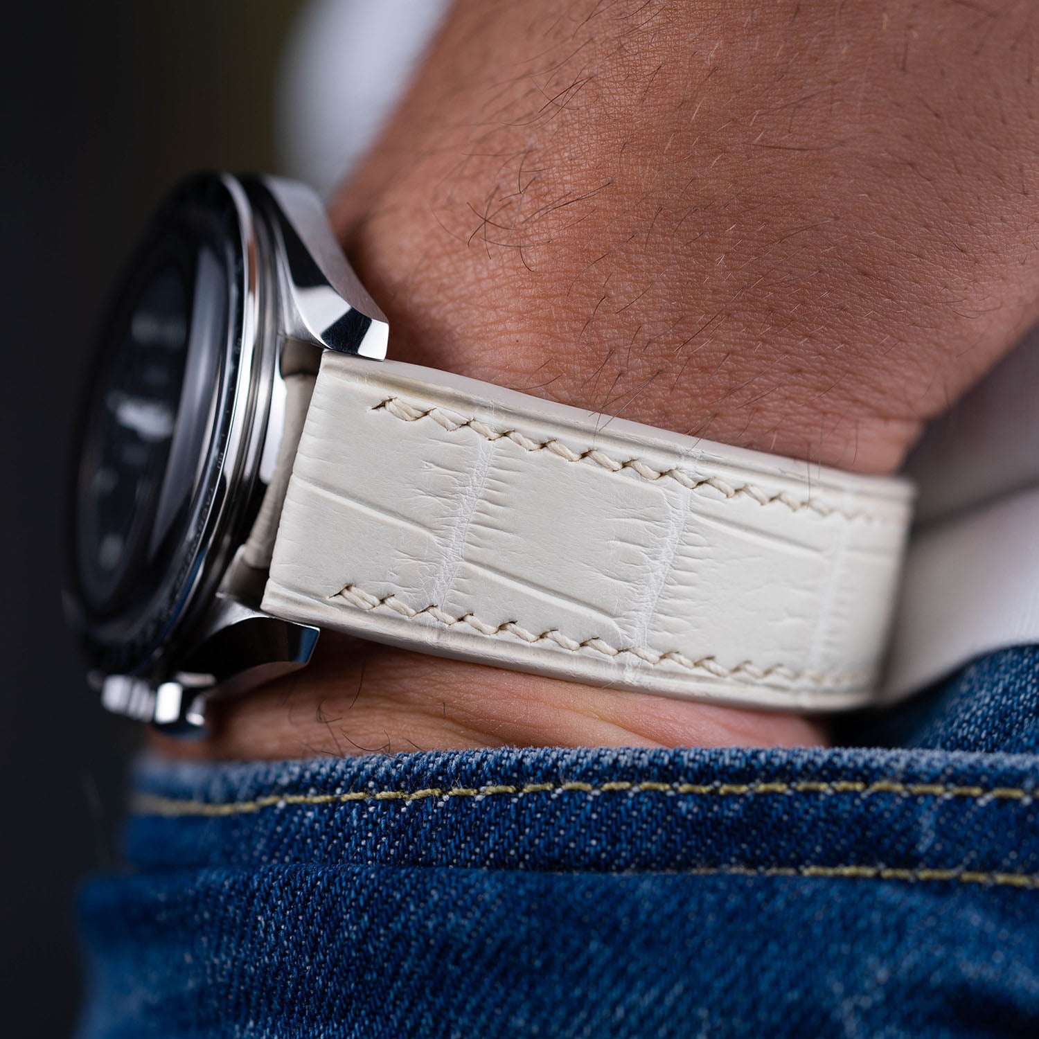 Himalaya White Watch Straps